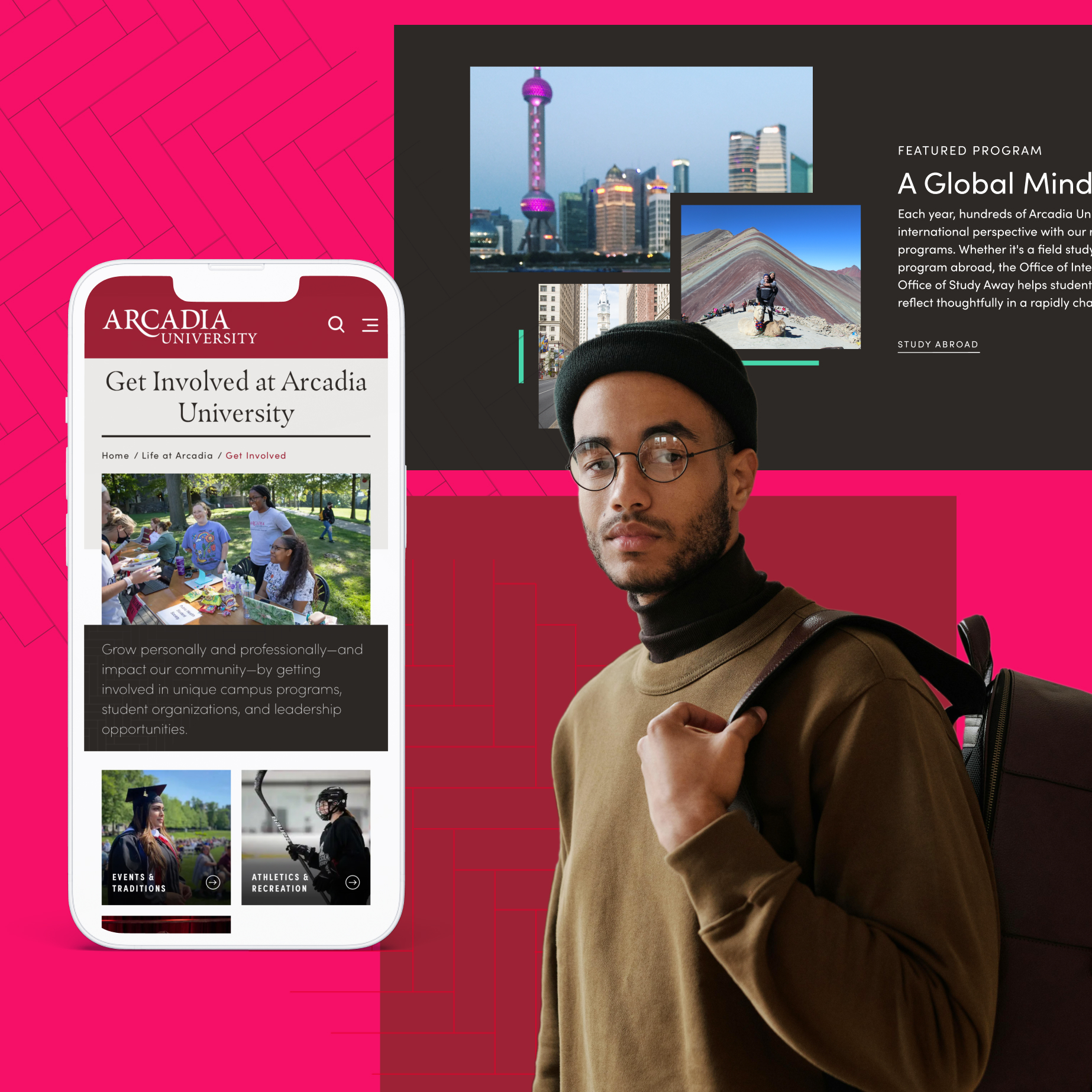 Arcadia University Higher Ed Web Design Case Study